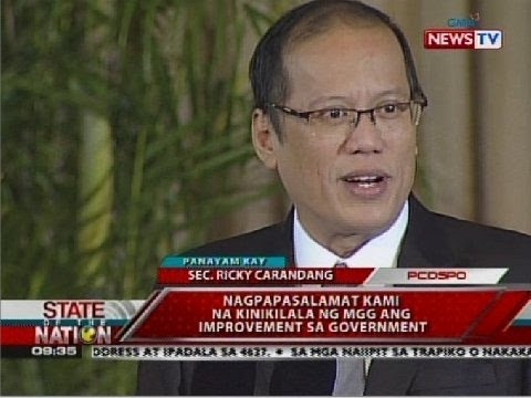SONA: Panayam kay Secretary Ricky Carandang - YouTube