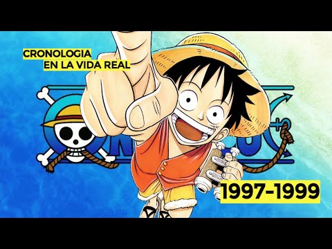 one piece cronologia en la vida real 1997-1999 - YouTube