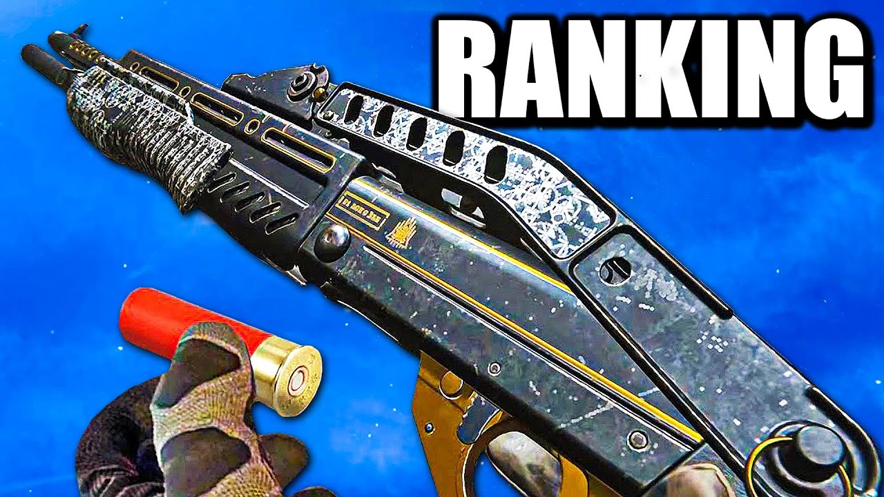 Ranking Every SPAS-12 SHOTGUN in Cod History - YouTube