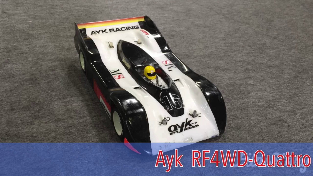 【Ayk RF4WD クワトロ】 - YouTube