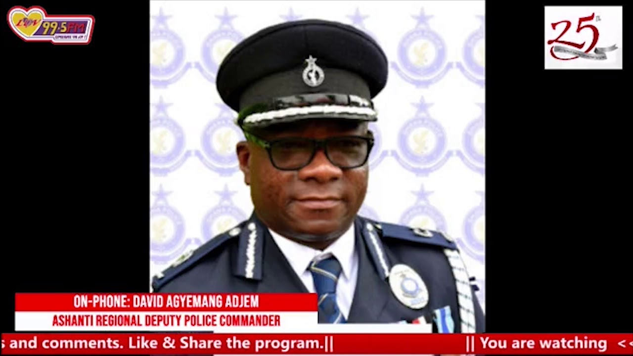 LUV IN THE MORNING: ACP David Agyeman Adjem, Assistant commissioner of ...