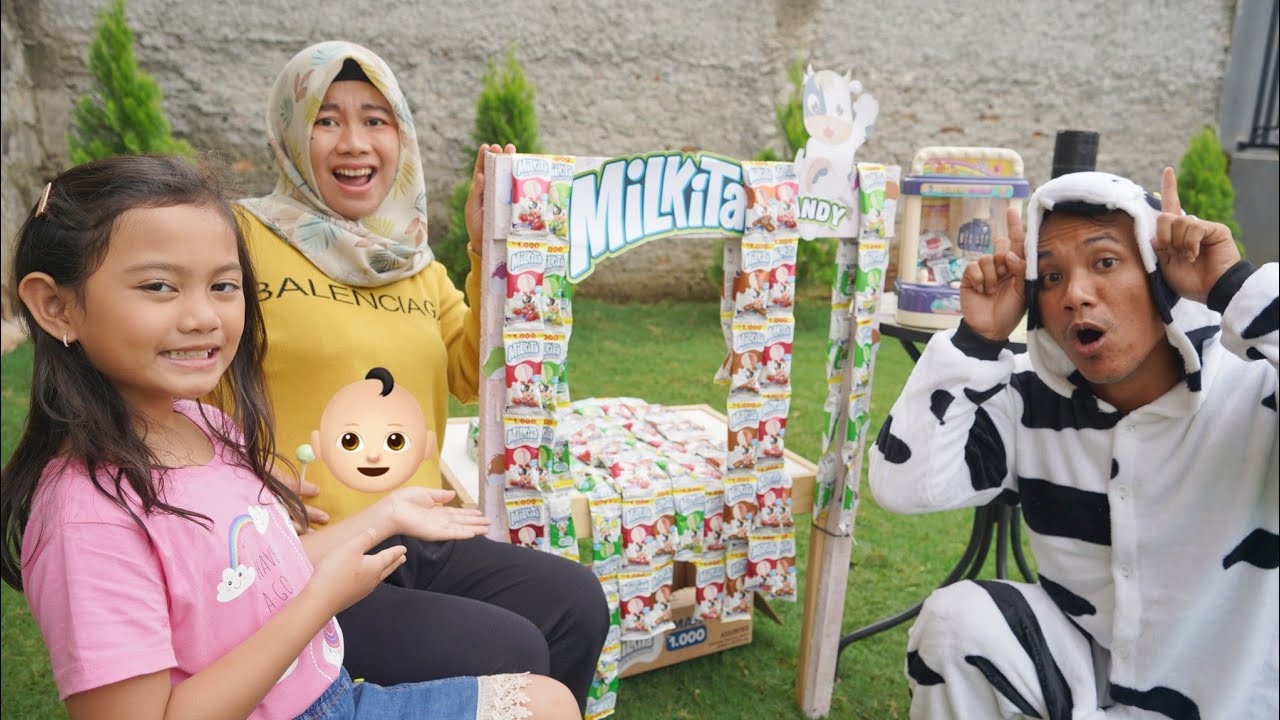 Drama Anak - MAIN JUAL JUALAN PERMEN PEMBELINYA IBU HAMIL 👶 | Salsa and ...