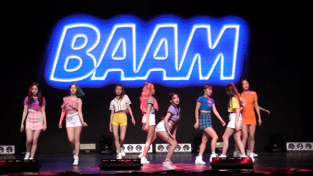 모모랜드 MOMOLAND - BAAM @ MOMOLAND 4th Mini 'Fun to The World' - YouTube