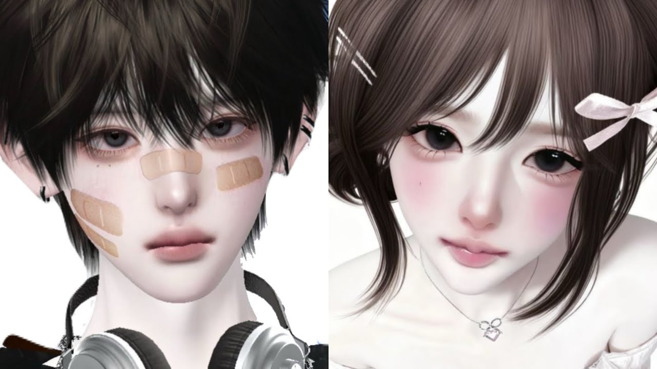 𝓑JD FACE 𓏵 3D 𝓐ndrogynous Doll Face [req] - YouTube