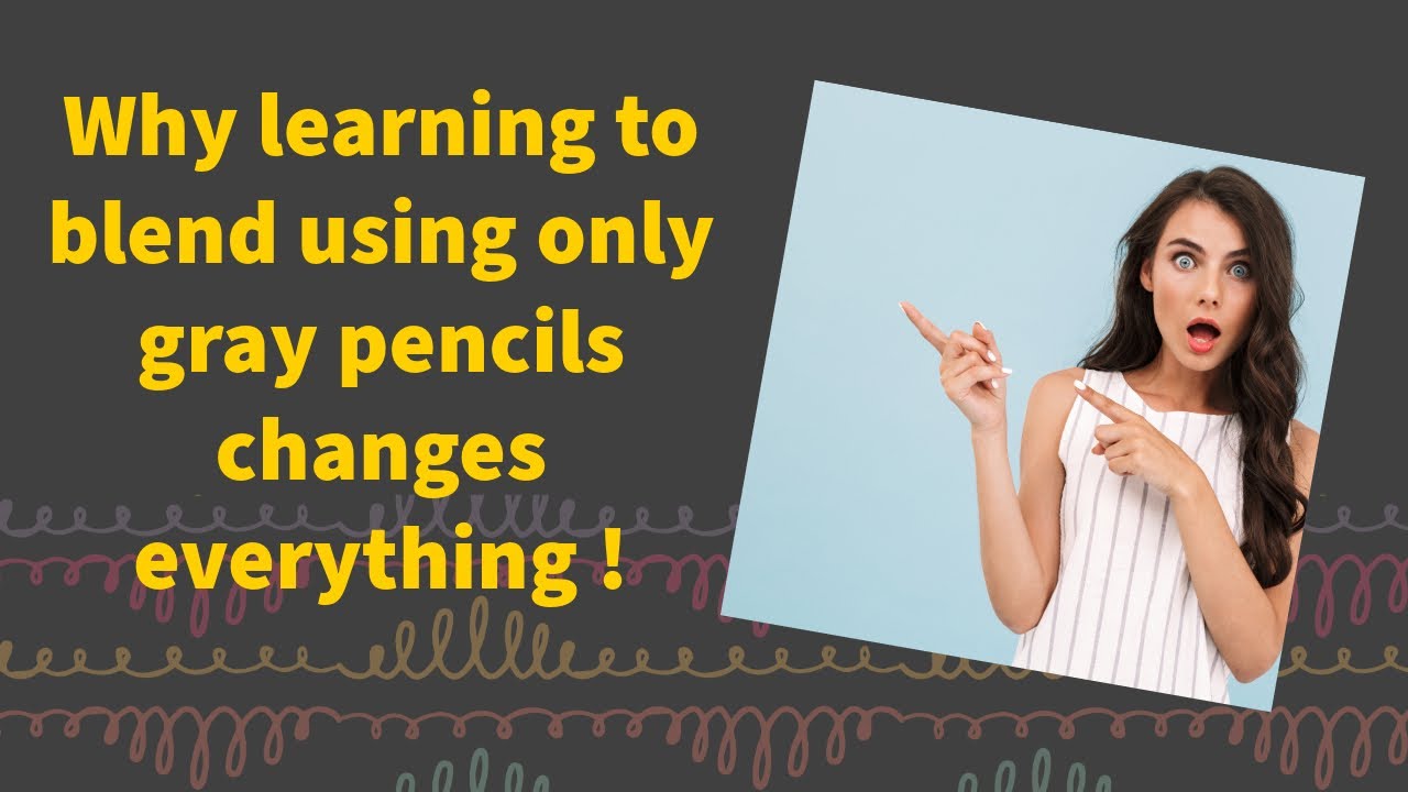 Improve Your Blending Skills with Gray Colored Pencils - YouTube