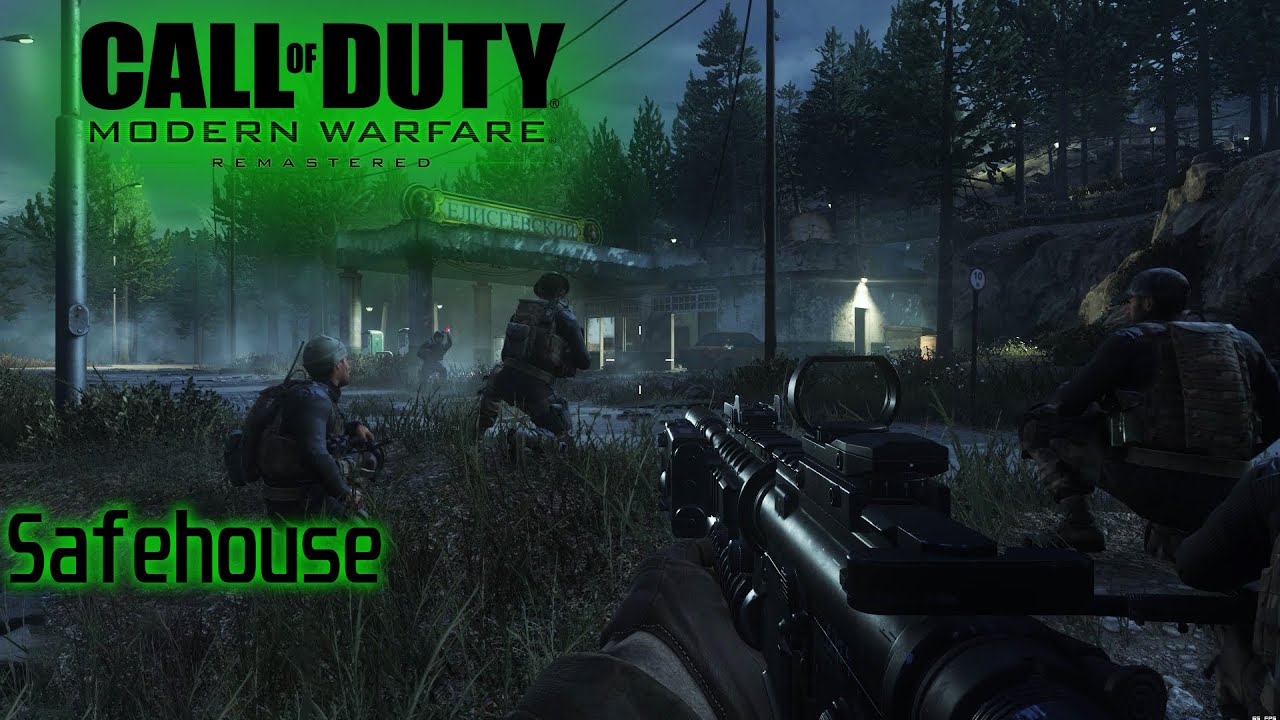 Safehouse Call of Duty Modern Warfare Remastered #callofduty #cod - YouTube