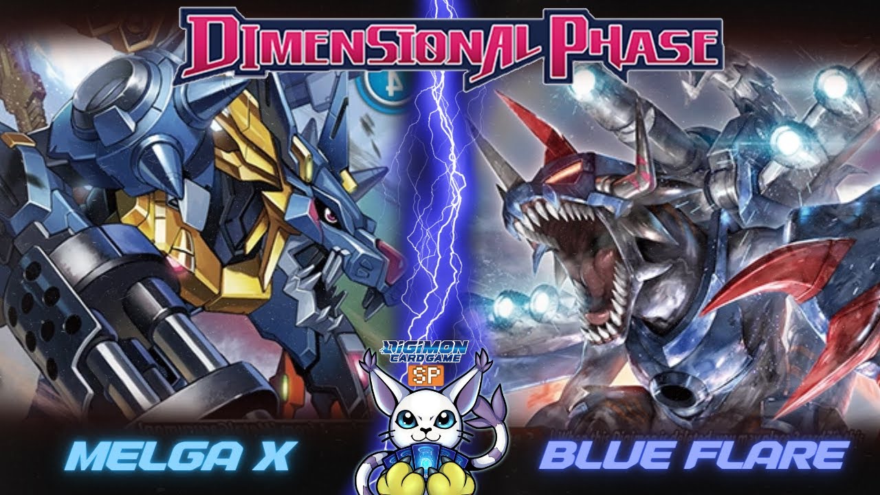[BT-11] MELGA X VS. BLUE FLARE | DIGIMON CARD GAME | ESPAÑOL | DIGIMON ...