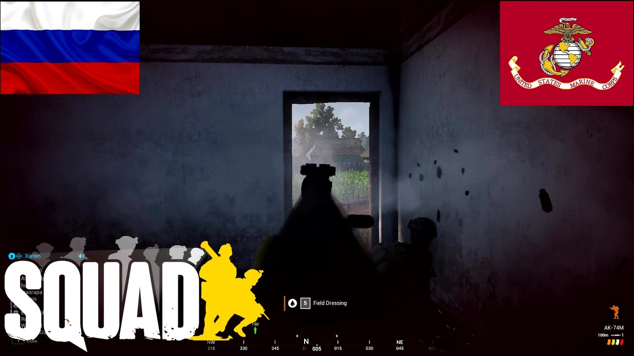 Squad Gameplay - Russian Ground Forces vs USMC | Yehorivka - YouTube