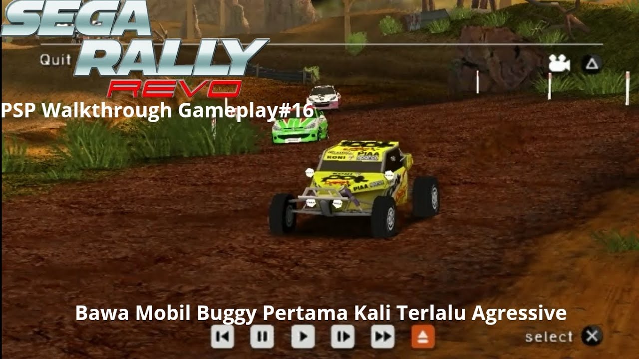 Sega Rally Revo PSP Walkthrough Gameplay Part 16 - YouTube