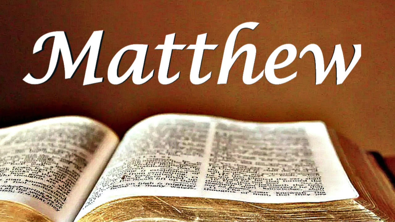 BIBLE // MATTHEW // Audio no music - YouTube