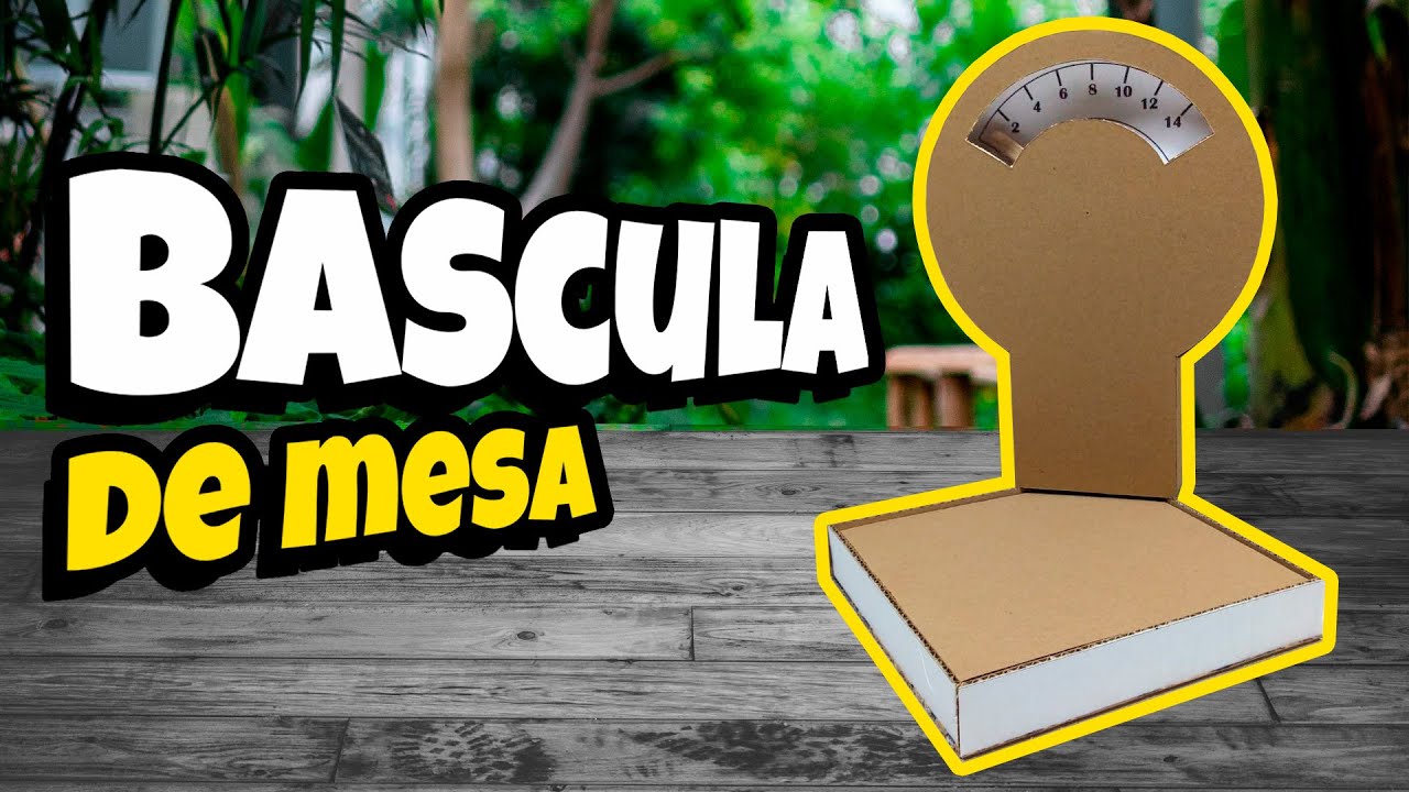🧡BASCULA O BALANZA con cartón y palitos de helado | Greto Inventos ...
