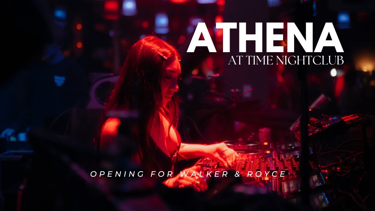 ATHENA DJ Set | TIME Nightclub 1/17/2025 | Opening for Walker & Royce ...