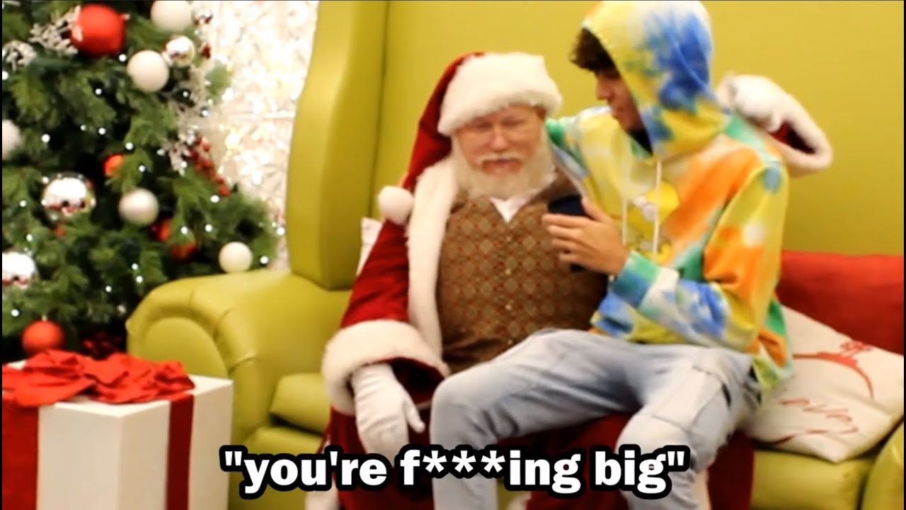 Making Santa Claus Curse!! - YouTube