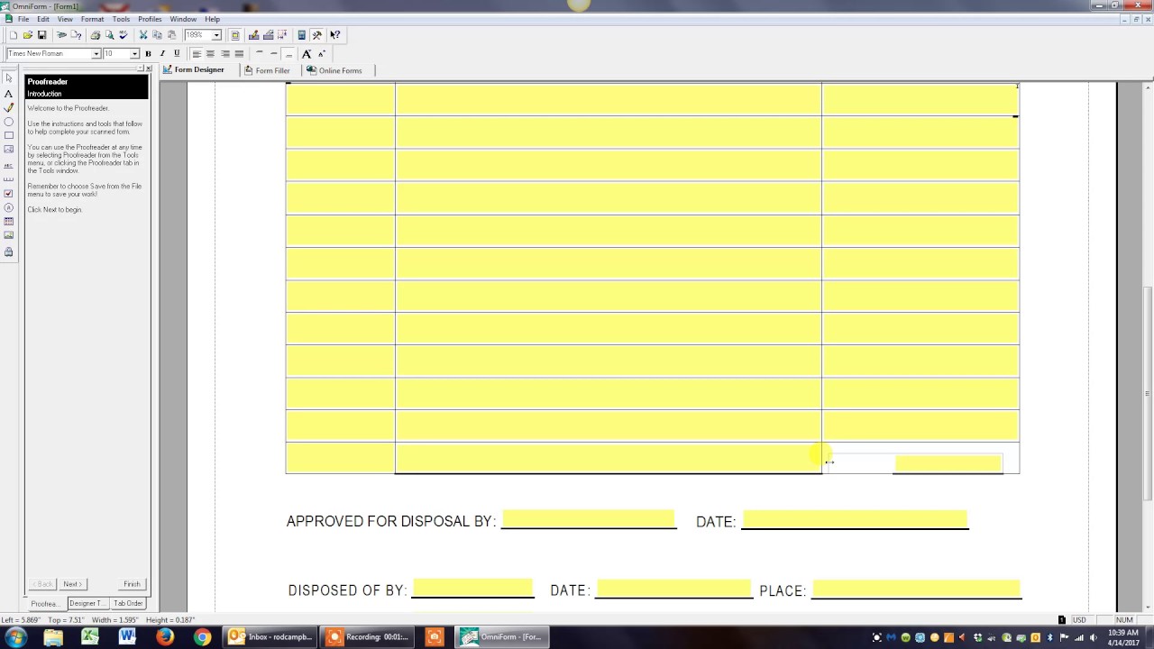 OmniForm - Add A Text Box - YouTube