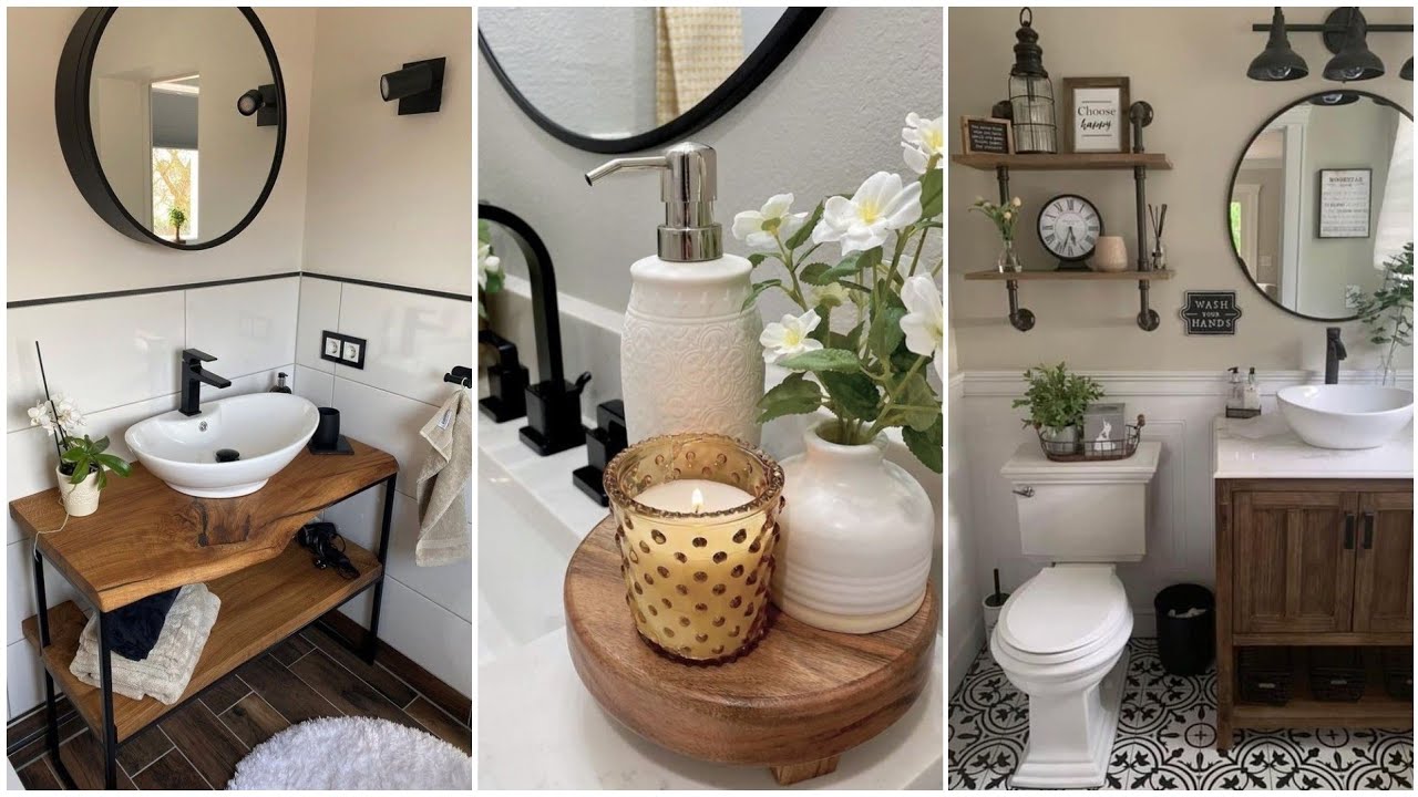 100+Small bathroom design and decoration ideas.Space saving bathroom ...
