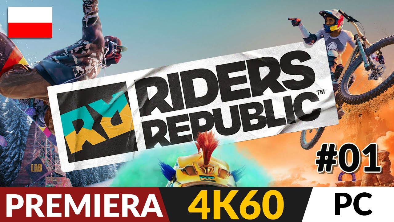 Riders Republic PL 🏂 odc.1 - Pełna wersja 🚵‍♂️ Premiera dla fanów ...