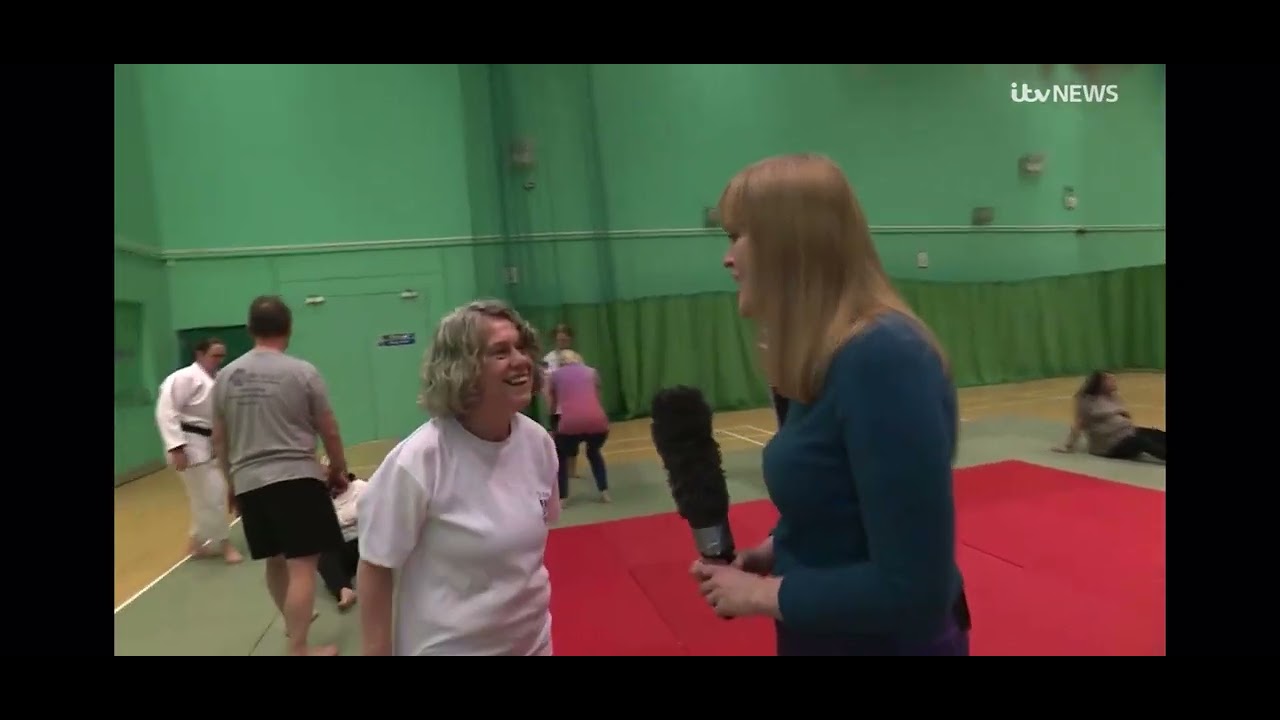Finding Your Feet Judo on ITV news - safer falling techniques for older ...