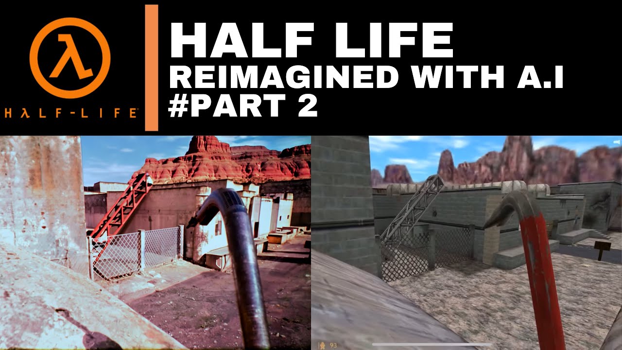 Half Life with ultra realistic graphics Part 2 | Generative AI Real ...