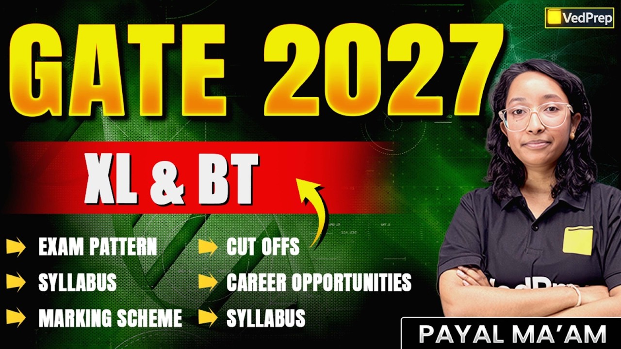 GATE 2027 XL & BT | Complete Guide 🔥 Exam Pattern, Syllabus, Marking ...