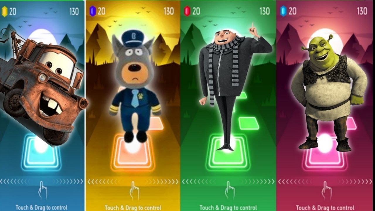 Moster Mater Exe🆚Sheriff Labrador🆚Despicable Me 4🆚Shrek 5|Who is best?🎯 ...