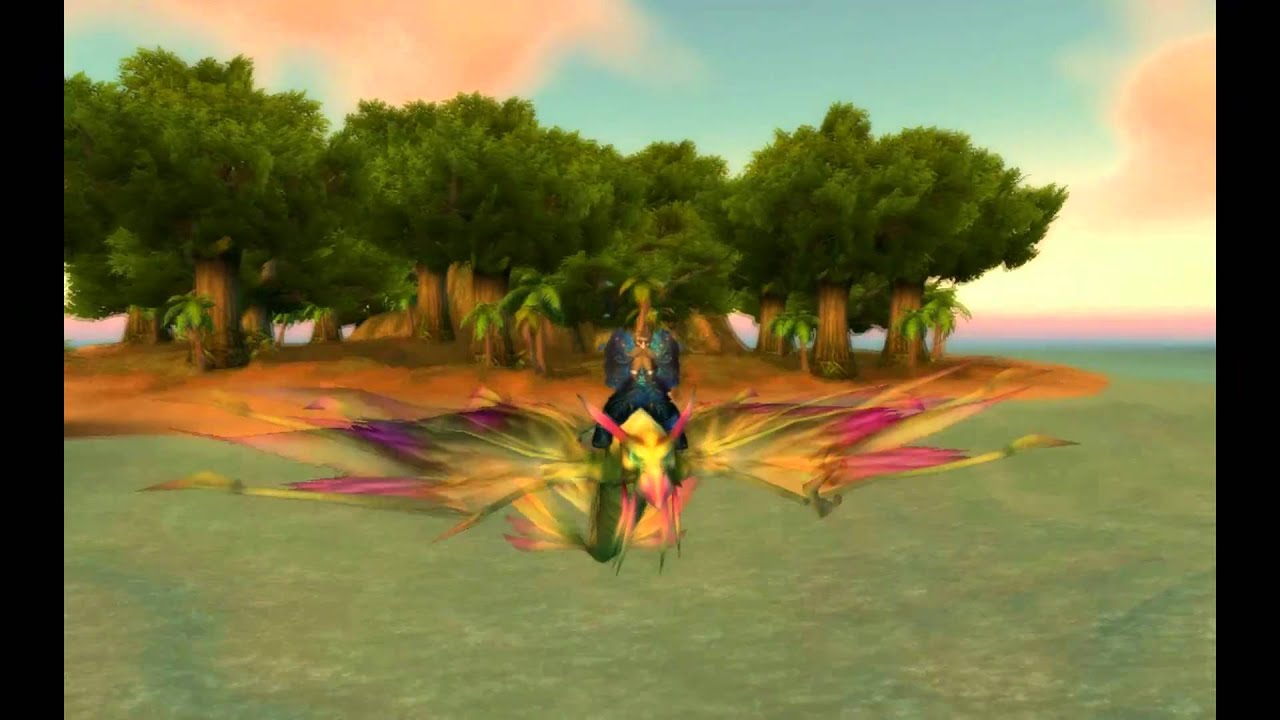 Amani Dragonhawk Mount - Patch 4.1 - WoW Cataclysm - YouTube