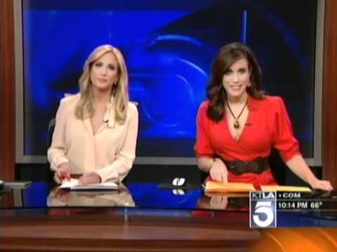 Brandi Hitt - Co-anchoring with Carolyn Costello (KTLA - Aug 7th 2011 ...