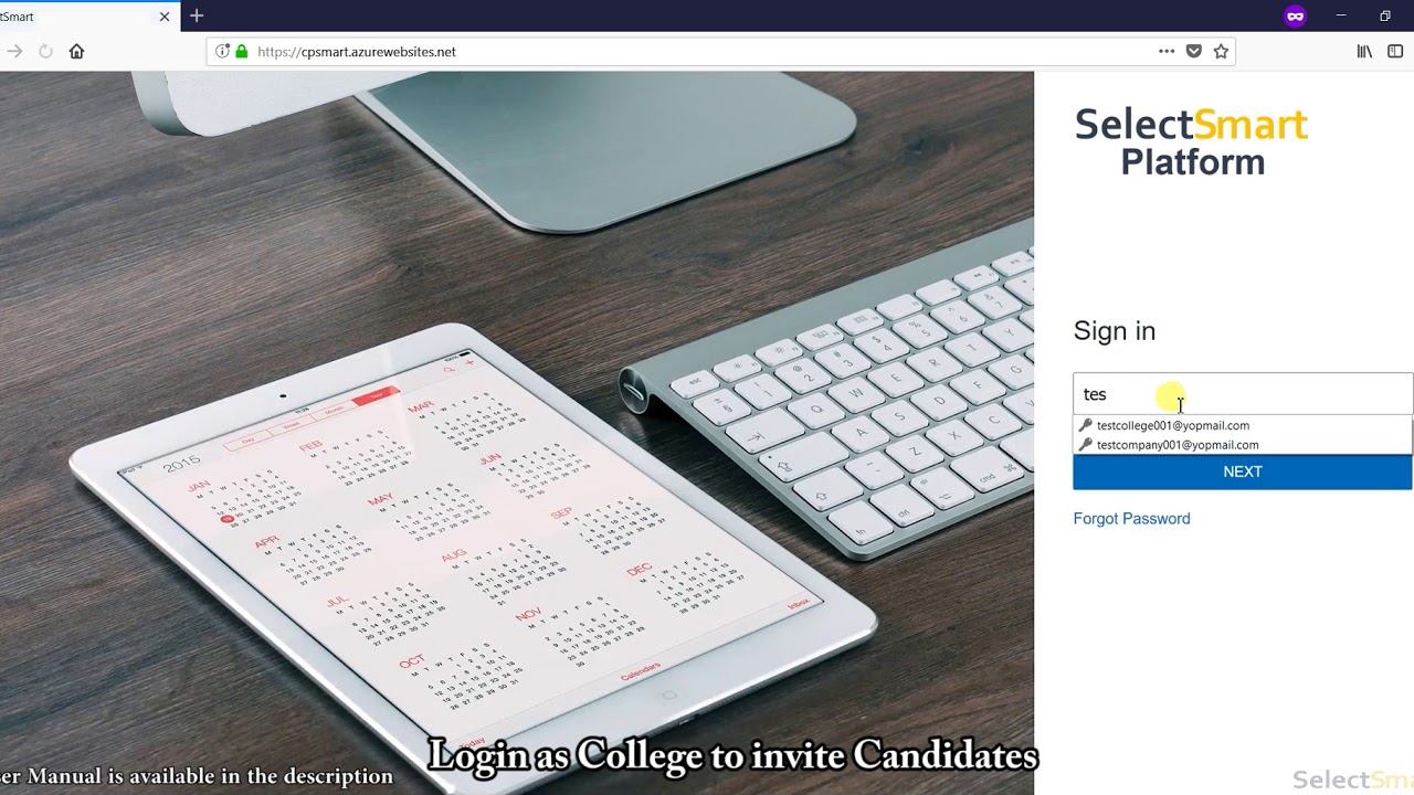 SelectSmart Product Demo (How to use the portal?) - YouTube