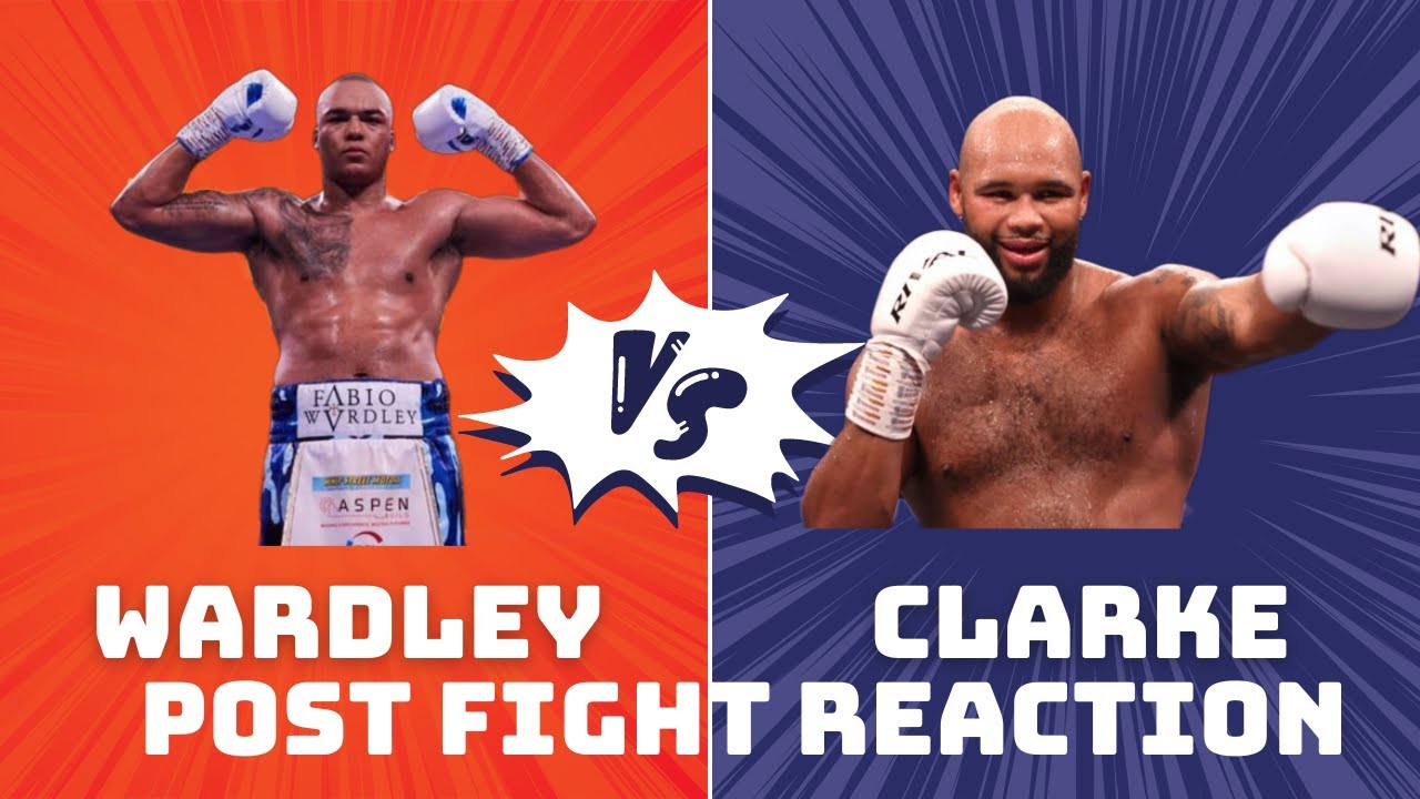 Fabio Wardley vs Frazer Clarke 2 Post Fight Reaction - YouTube