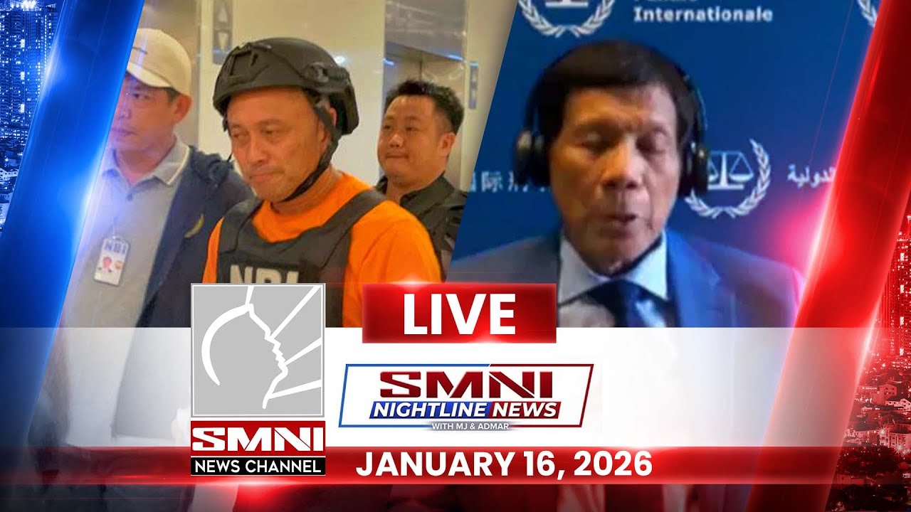 LIVE: SMNI Nightline News | January 16, 2026 - Friday - YouTube