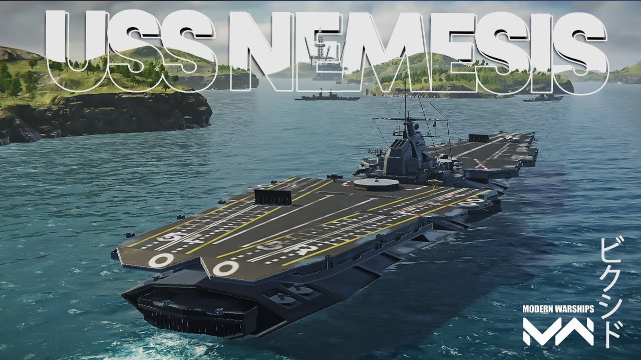 MODERN WARSHIPS: USS NEMESIS (CV-01) The strongest aircraft carrier on ...