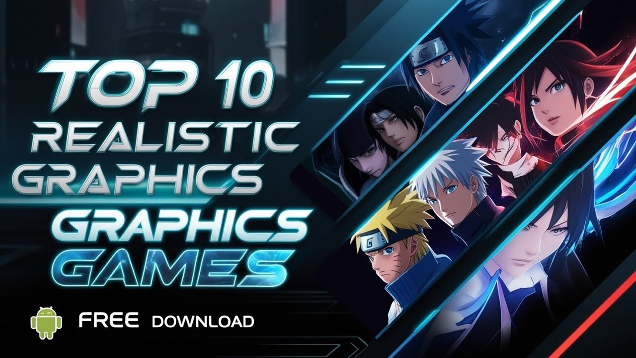 Mind-Blowing Graphics! Top 10 Realistic Android Games || Links are in ...