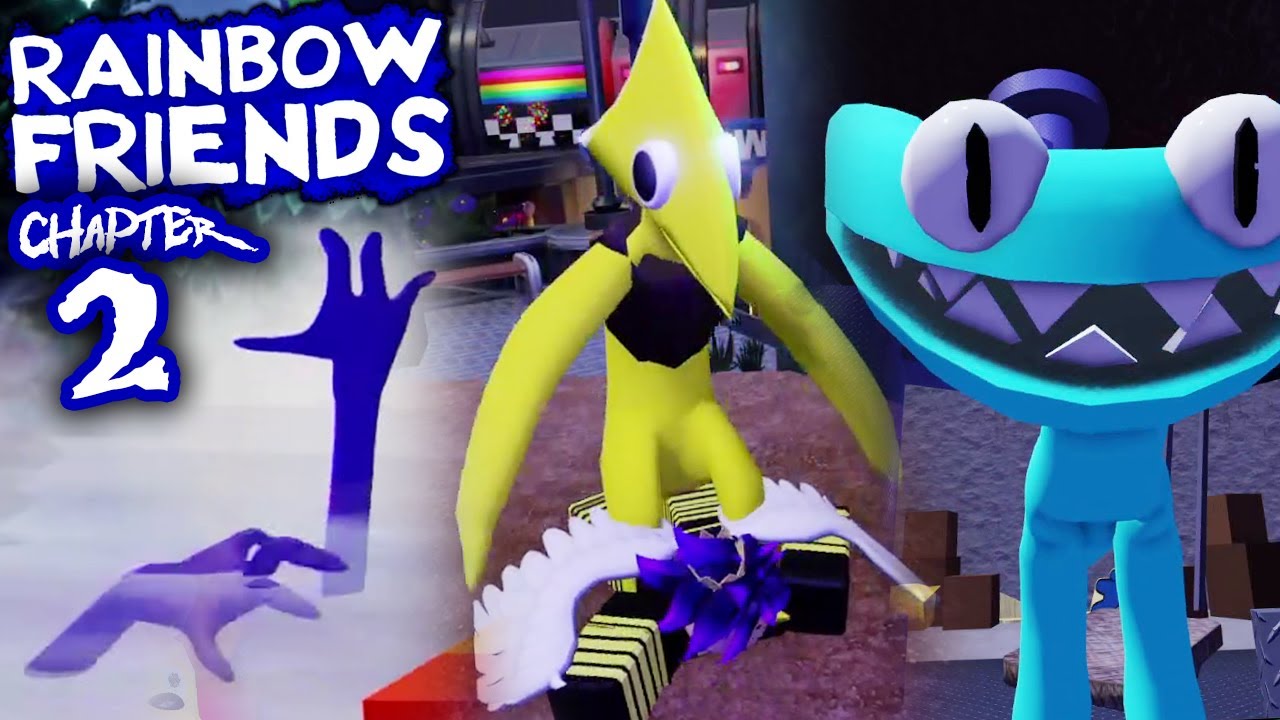 RAINBOW FRIENDS Chapter 2 está BASTANTE BIEN - YouTube