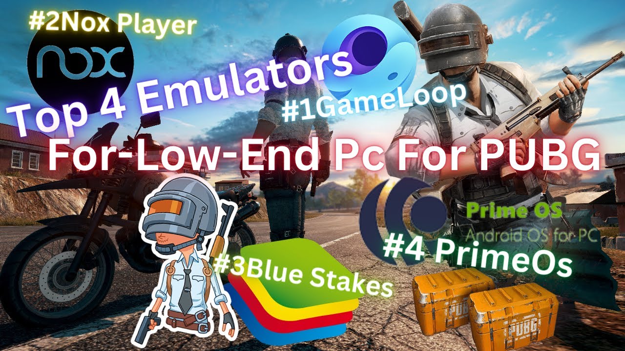 Top 4 Emulators For-Low-End Pc For PUBG - YouTube