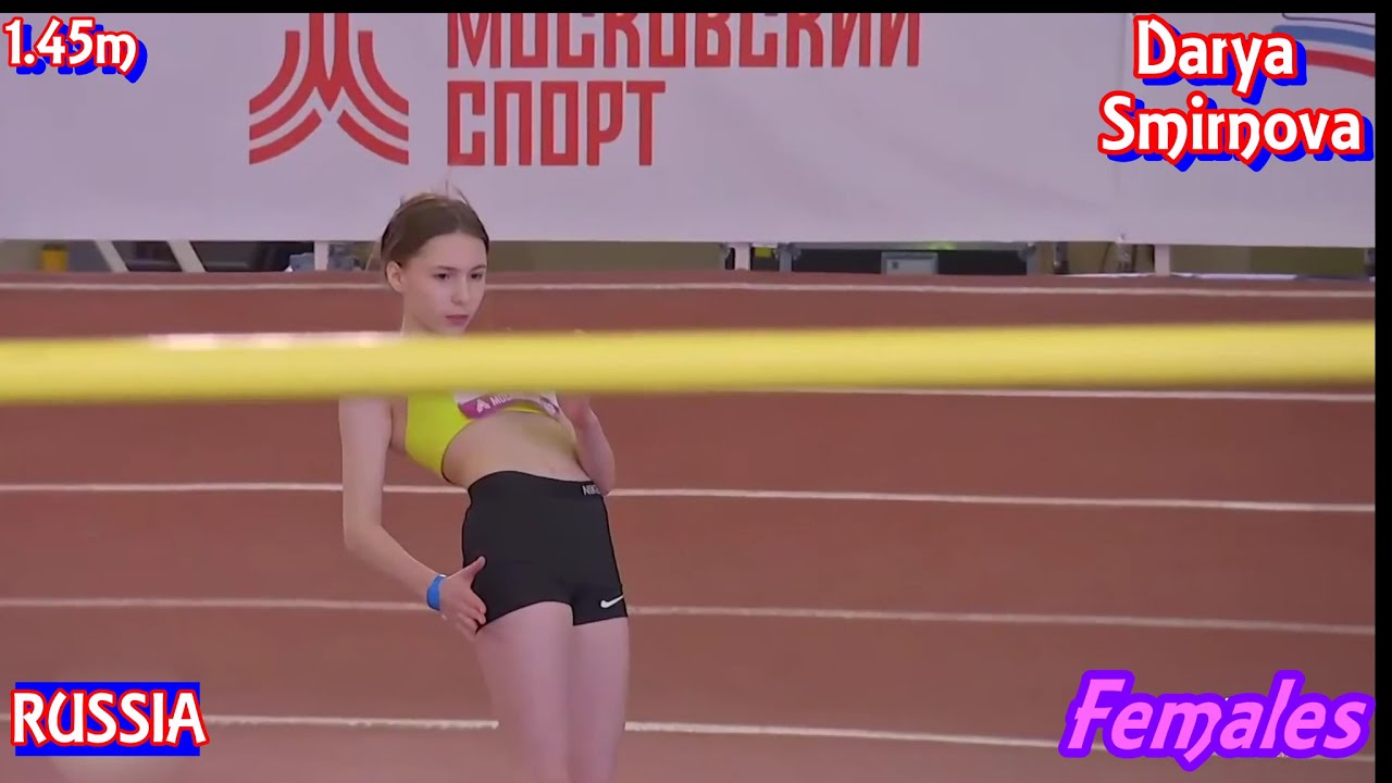 [High Jumper] ~ Darya Smirnova ~ [1.45m] - YouTube