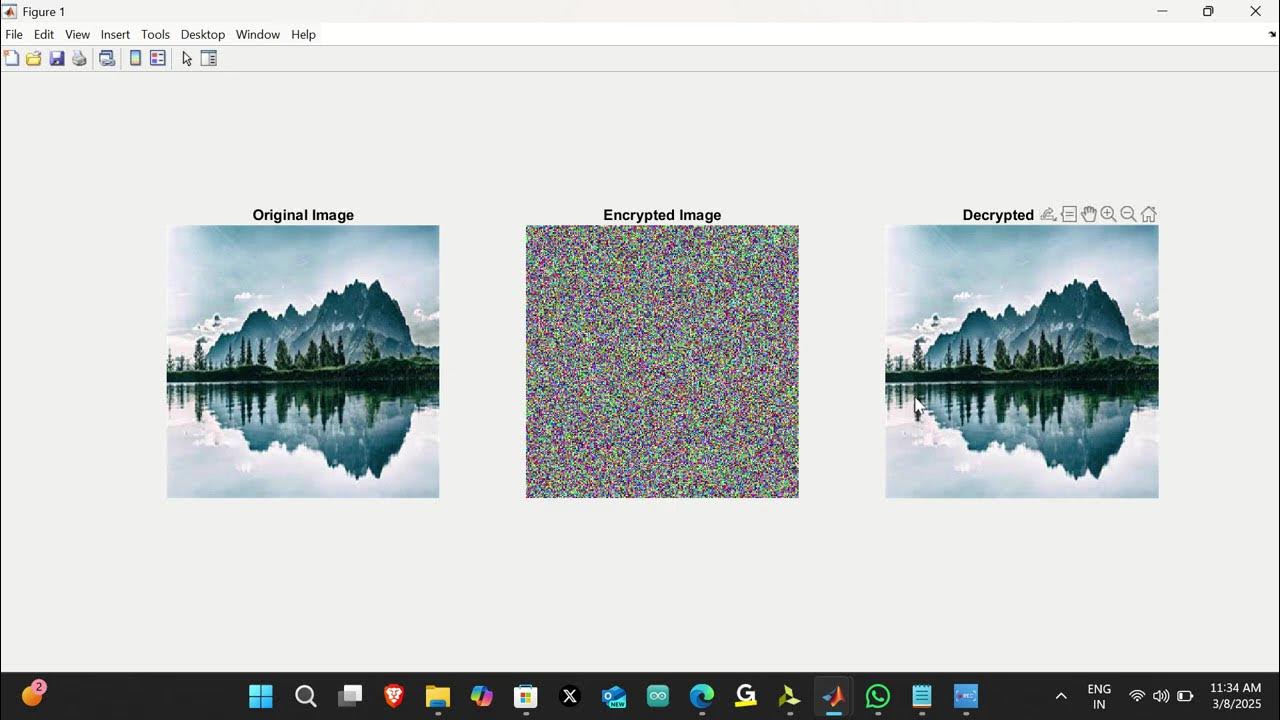 Image encryption using bit level encryption standard modified and existing AES algorithm - YouTube