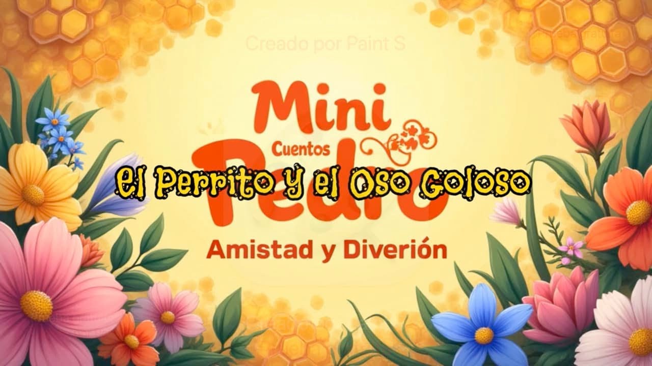 EL PERRITO Y EL OSO GOLOSO (versión IA - MagicLight) - YouTube