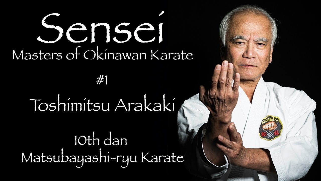 Matsubayashi Ryu - Masters of Okinawan Karate #1 Arakaki Toshimitsu ...