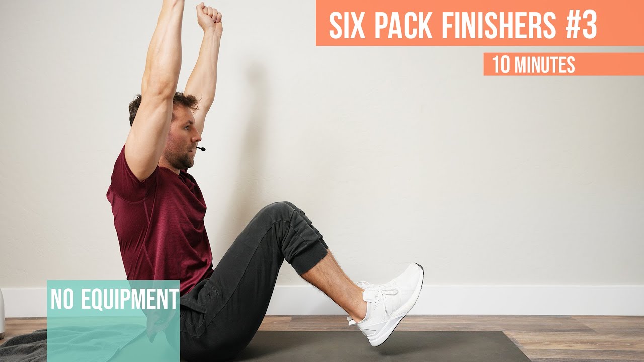 10 Minute Six Pack Abs Finisher #3 (No Equipment) - YouTube