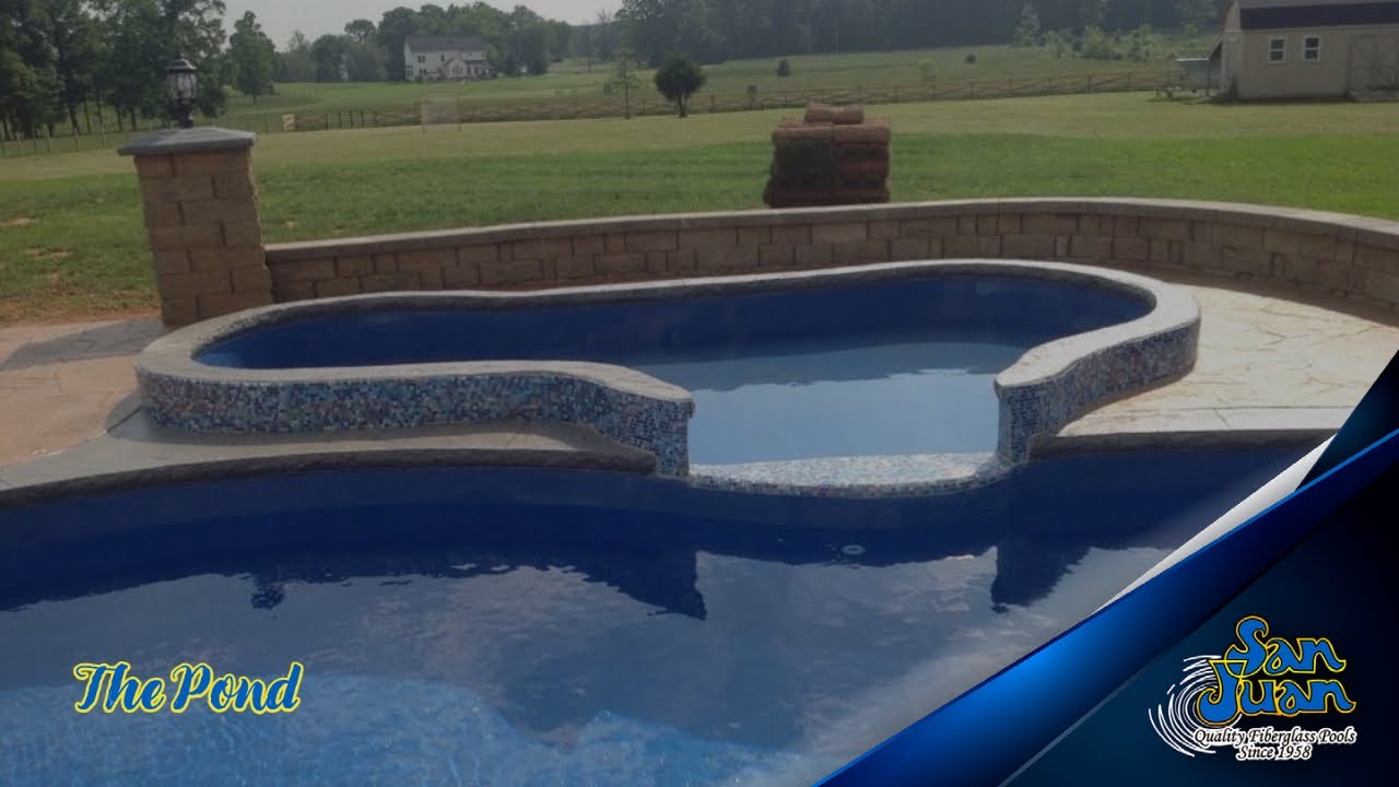 The Pond – A Free Form Tanning Ledge | San Juan Pools - YouTube