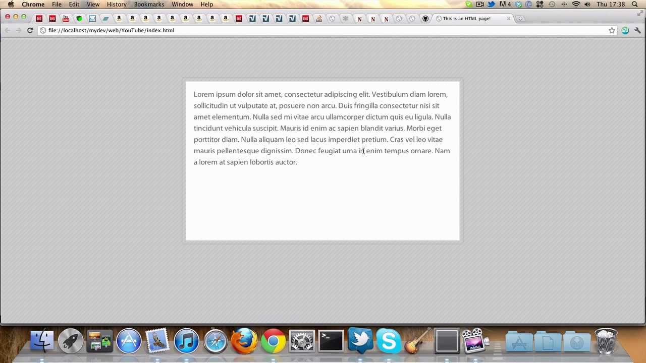 CSS3 Tricks: Transparent Borders! - YouTube