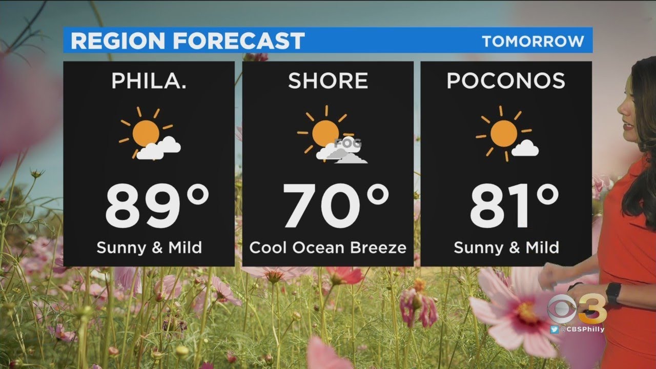 Philadelphia Weather: Taste Of Summer Heat - YouTube