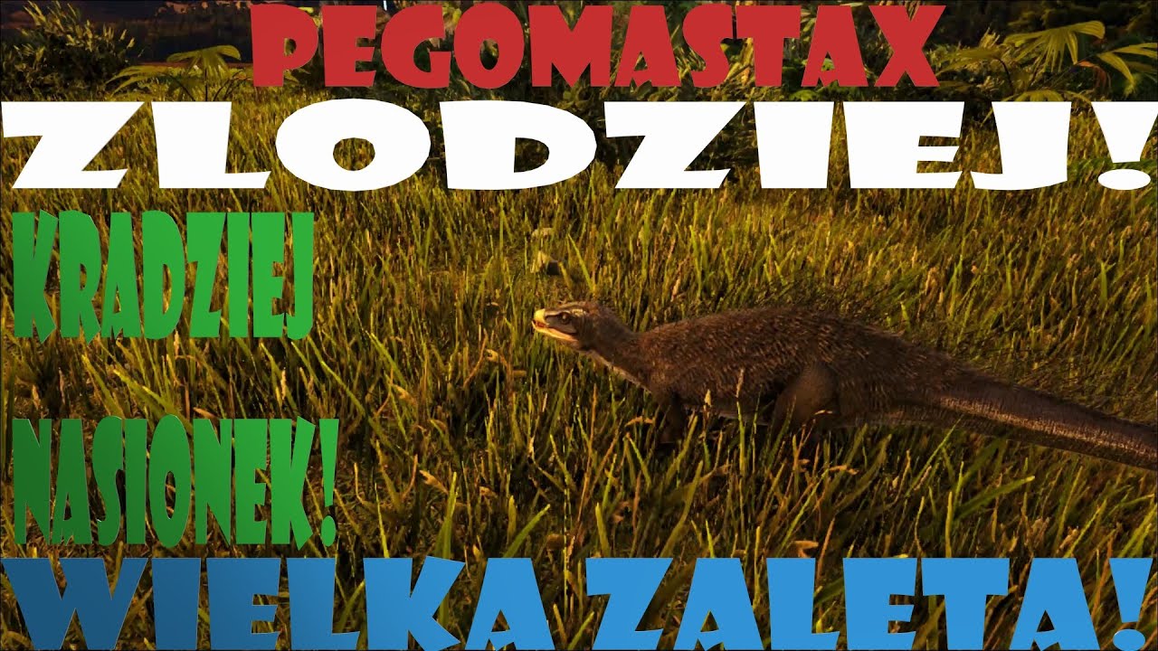 PEGOMASTAX! Ark Survival Evolved - ZLODZIEJ KTORY JEDNAK DO CZEGOS SIE ...