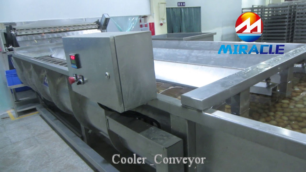 Wonderful liquid egg processing line - YouTube