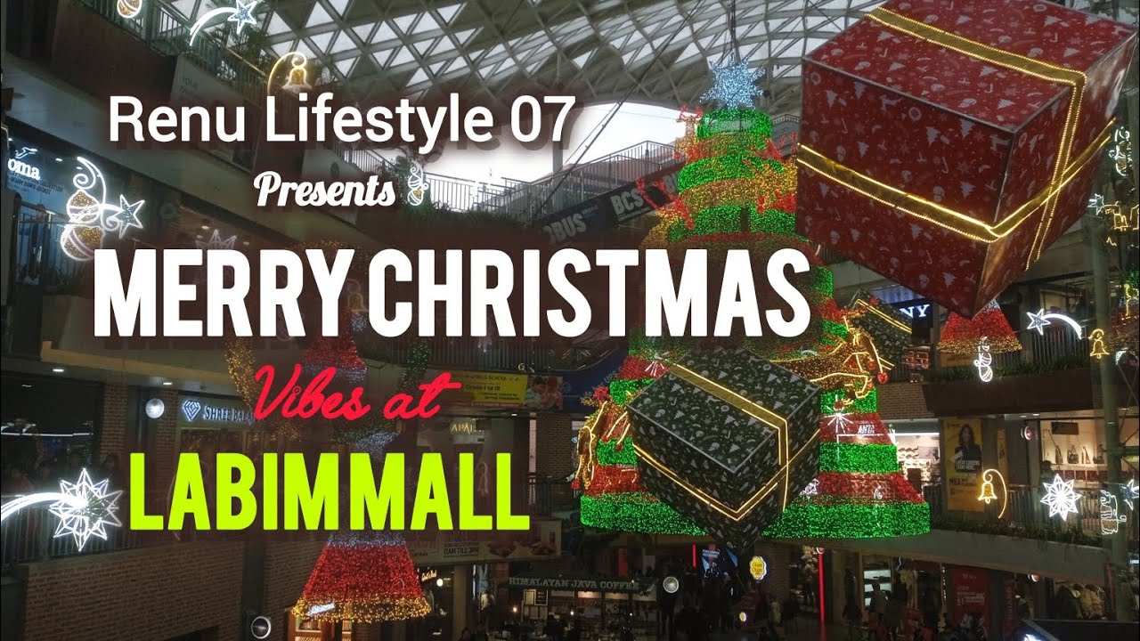 Merry Christmas vibes at LABIM MALL - YouTube