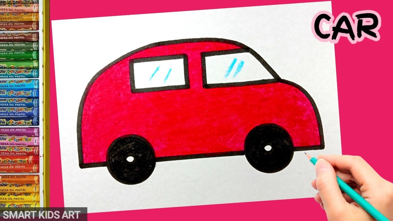 How to Draw a Car | Easy Car Drawing | Draw a Car | Draw Smart - YouTube