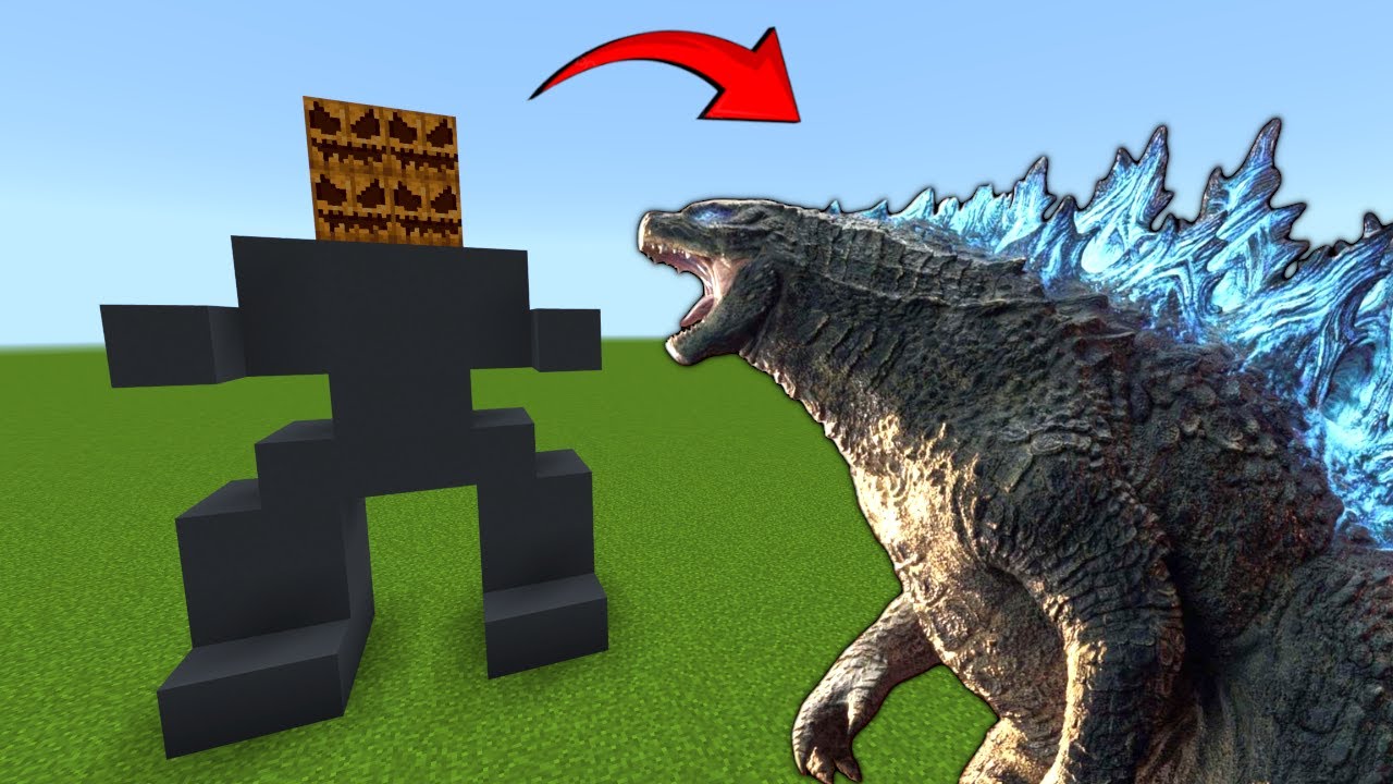 How To Spawn Godzilla Monsterverse in Minecraft - YouTube
