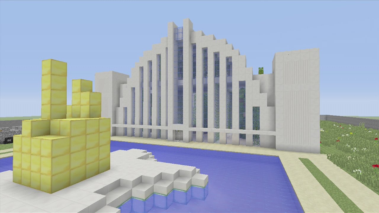 Minecraft Xbox- Murder Mystery- Hall Of Justice - YouTube