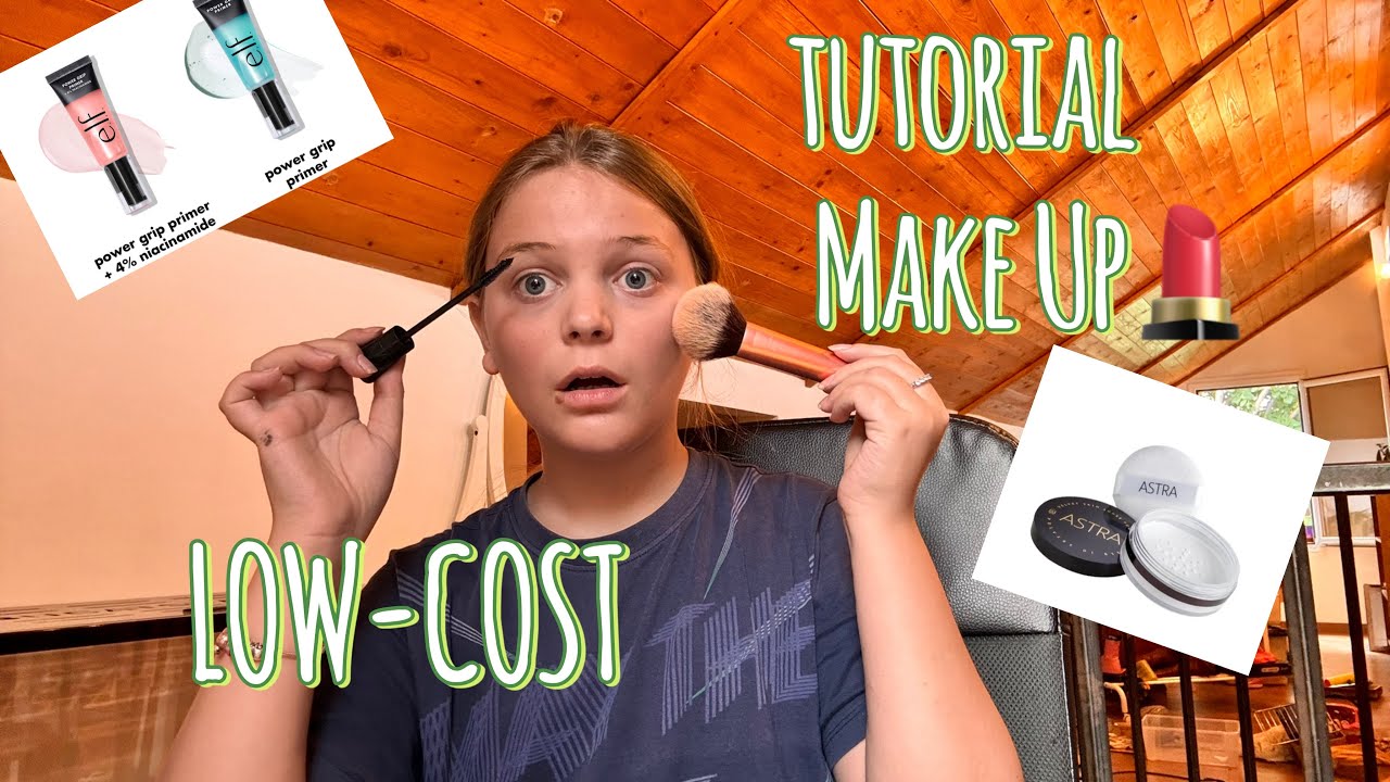 TUTORIAL MAKE-UP (low-cost) - YouTube