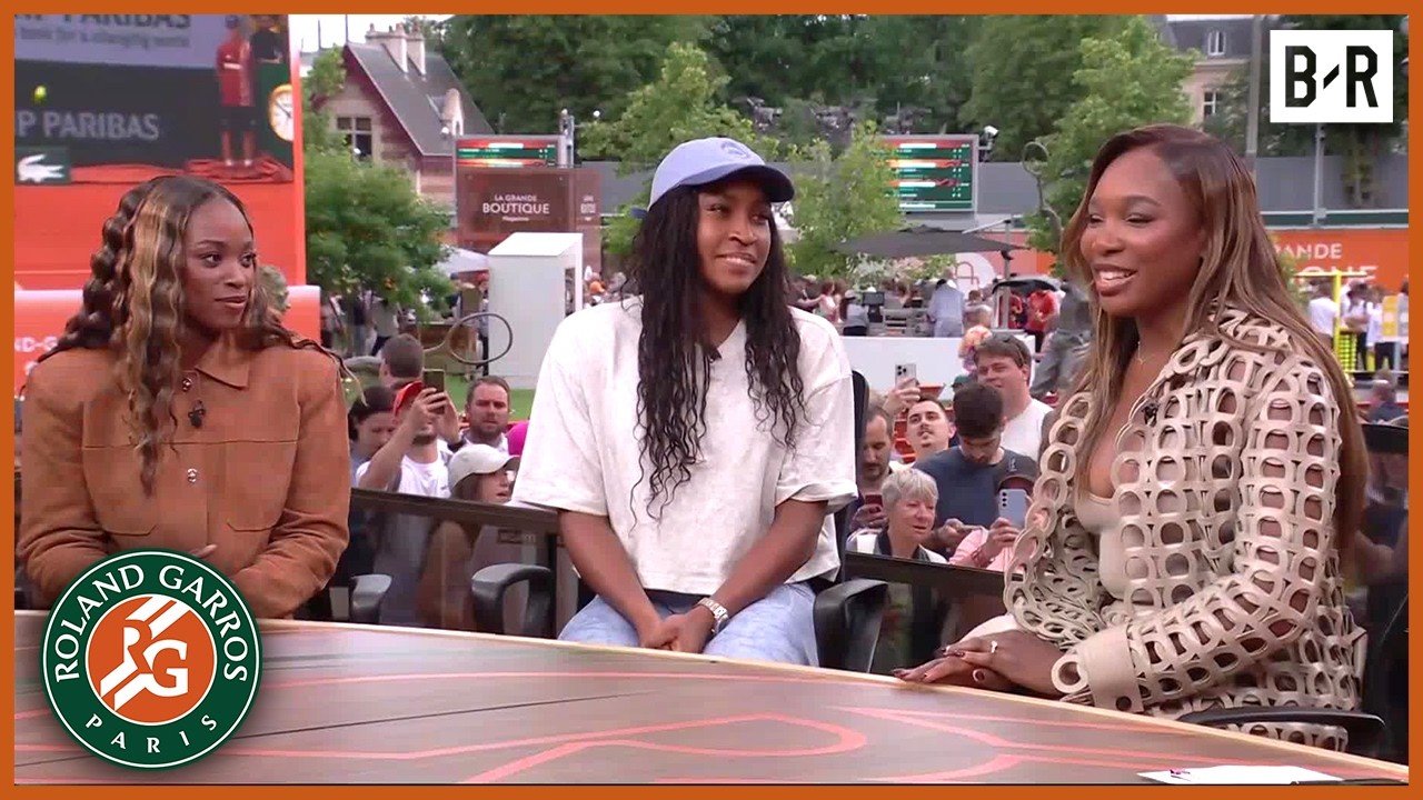 Venus Williams, Coco Gauff, Sloane Stephens Talk Roland-Garros, Fashion ...