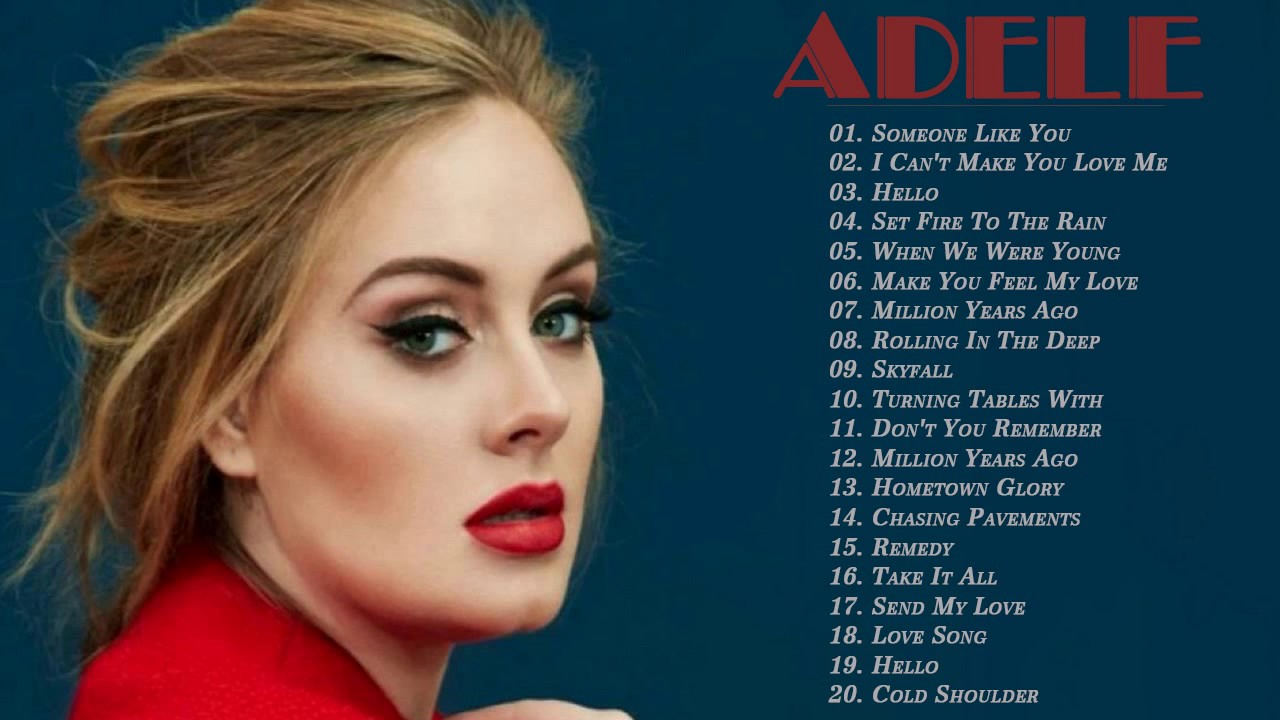 Adele Greatest Hits - Adele Full Album 2017 - YouTube